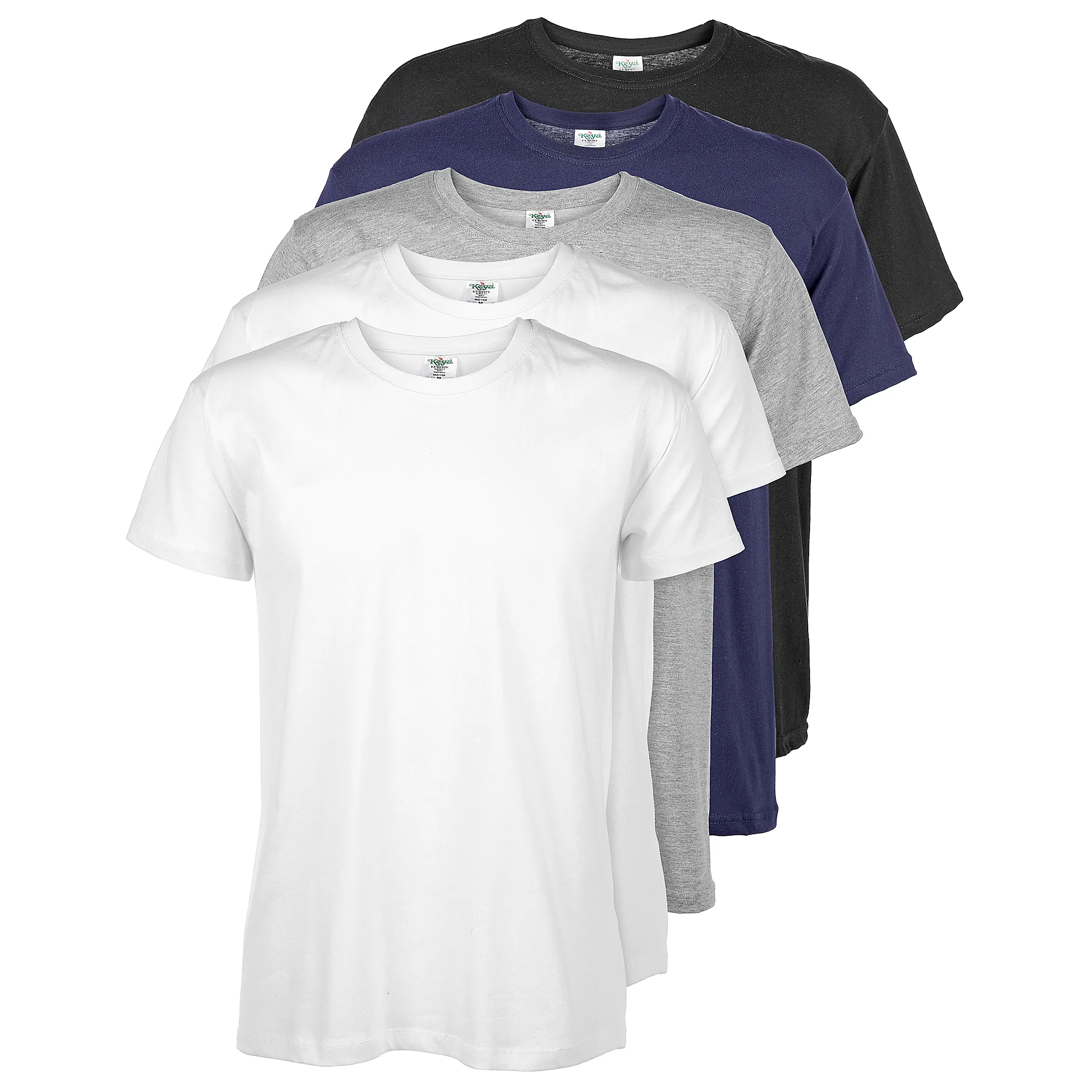 Herren Shirts im 5er Pack Kurzarm | noSize | 827746-bunt